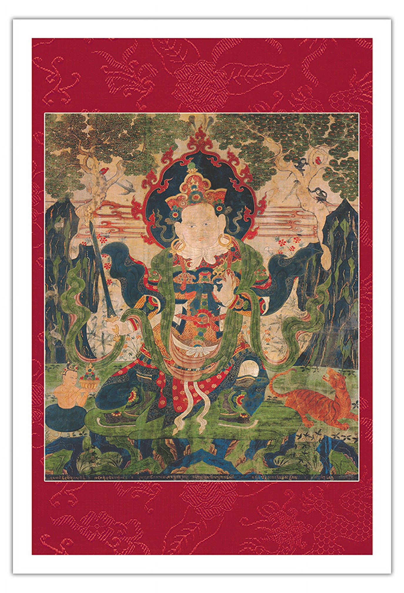Virudhaka Guardian of the South - Worldly Protector Deity - Vintage ...