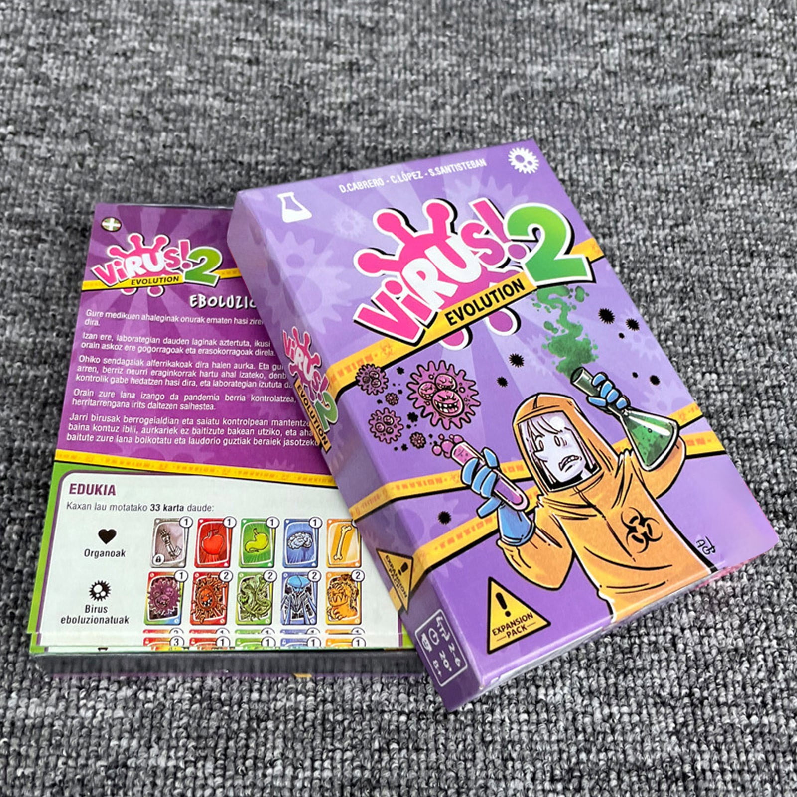 Virus Card Game Exciting Strategy Game for 2-6 Players, Ages 8+, Fun ...