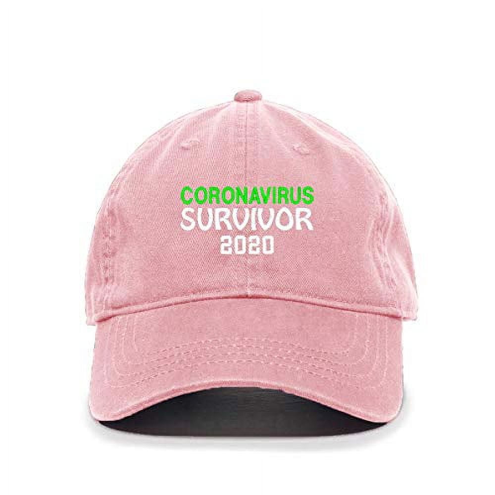 Virus Survivor 2020 Baseball Cap Embroidered Cotton Adjustable Dad Hat ...