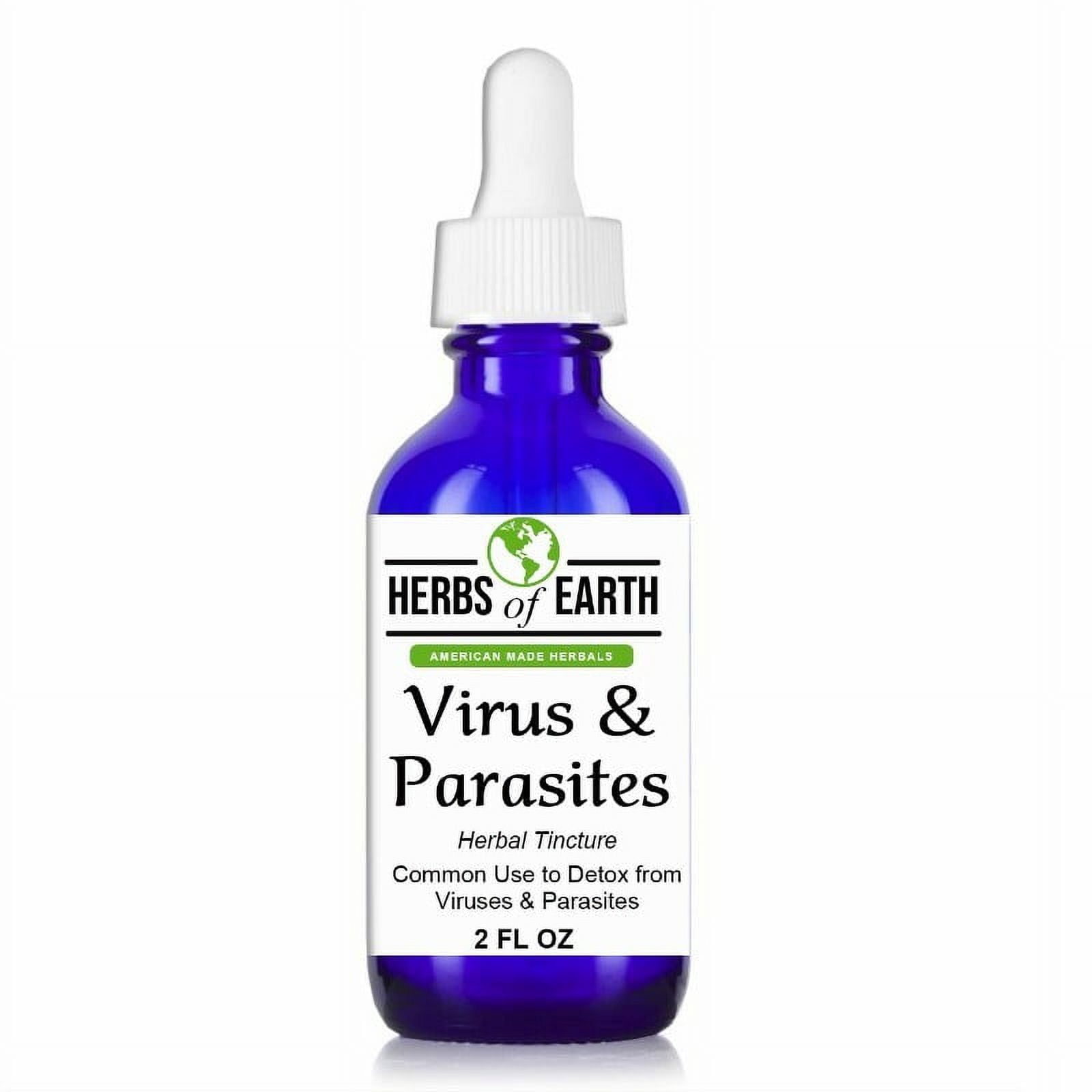 Virus and Parasite Herbal Tincture, Detox, High Quality, No Fillers, 2 ...