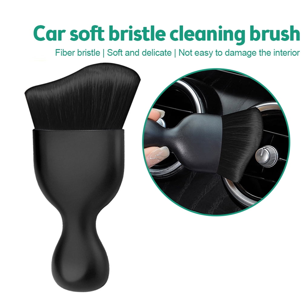 Virwir Auto Interior Dust Brush, Soft Car Detailing Brush for Car ...
