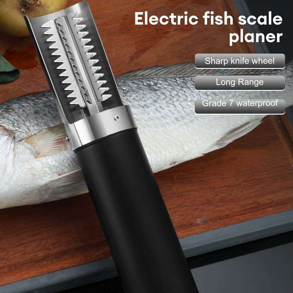 Virwir Electric Fish Scaler Powerful Cordless Rechargeable Fish Scaler ...