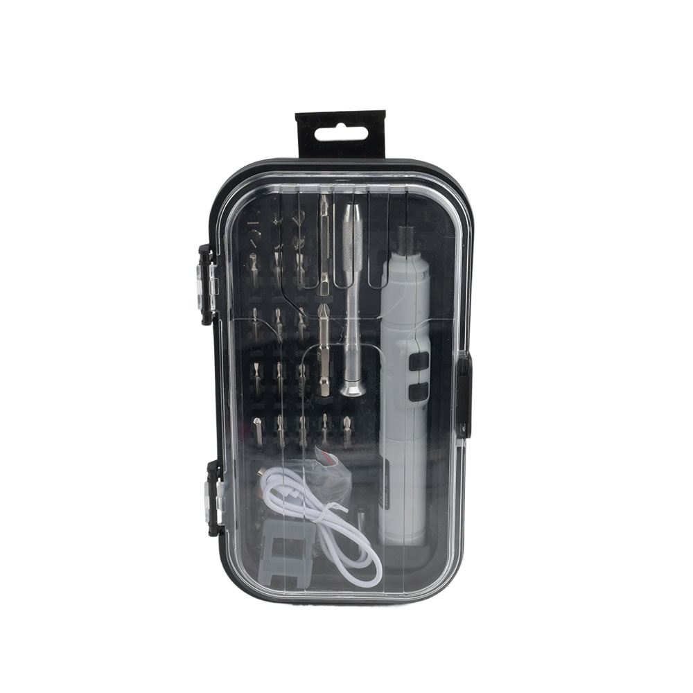 Virwir Electric Screwdriver 3.6V Rechargeable Adjustable Cordless ...