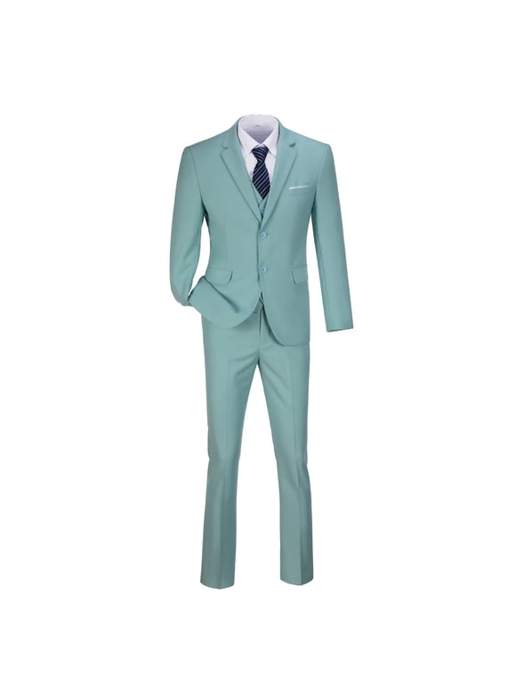 Mint Green Suit Men