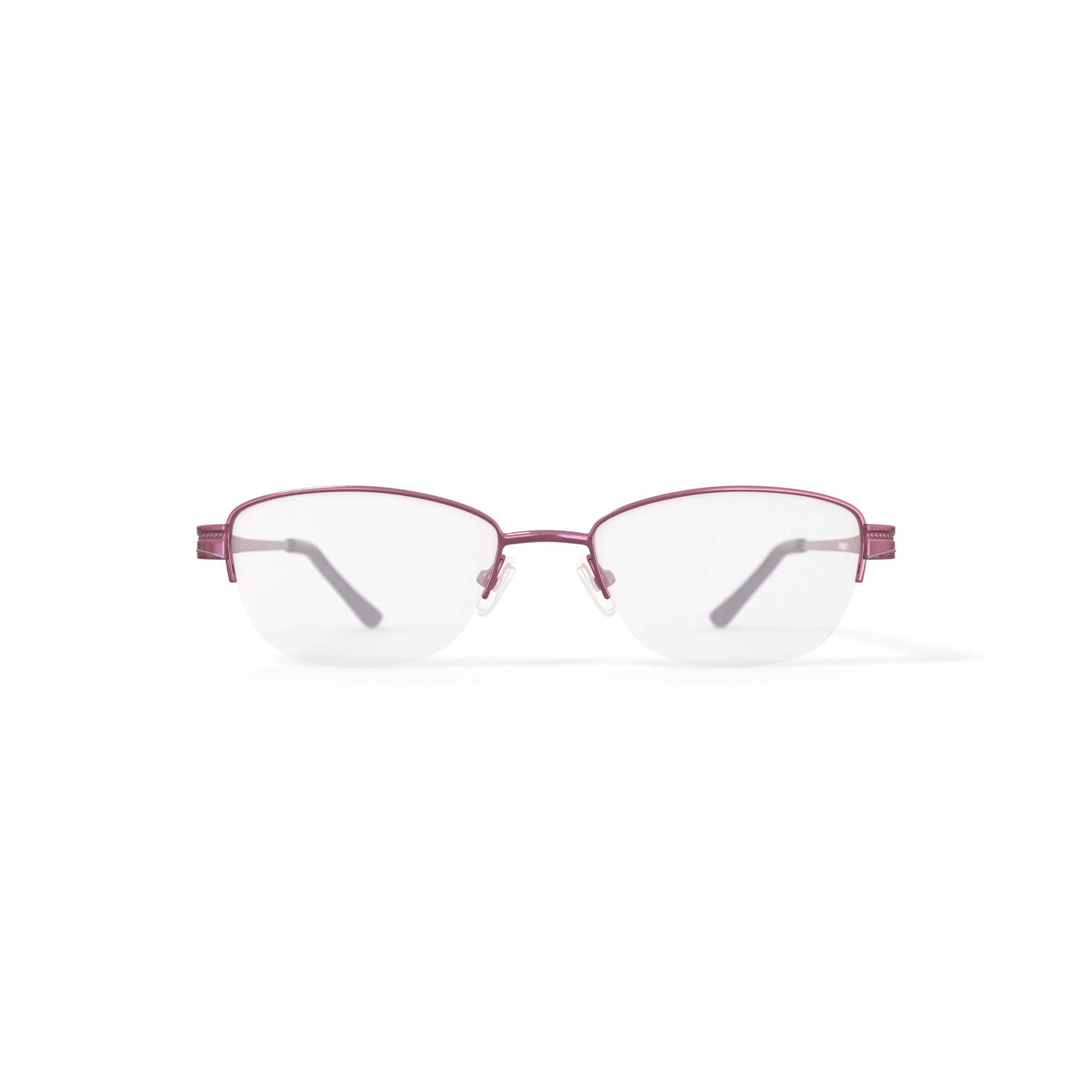 Visage Women’s E203 Rectangular Prescription Eyeglasses with Case ...