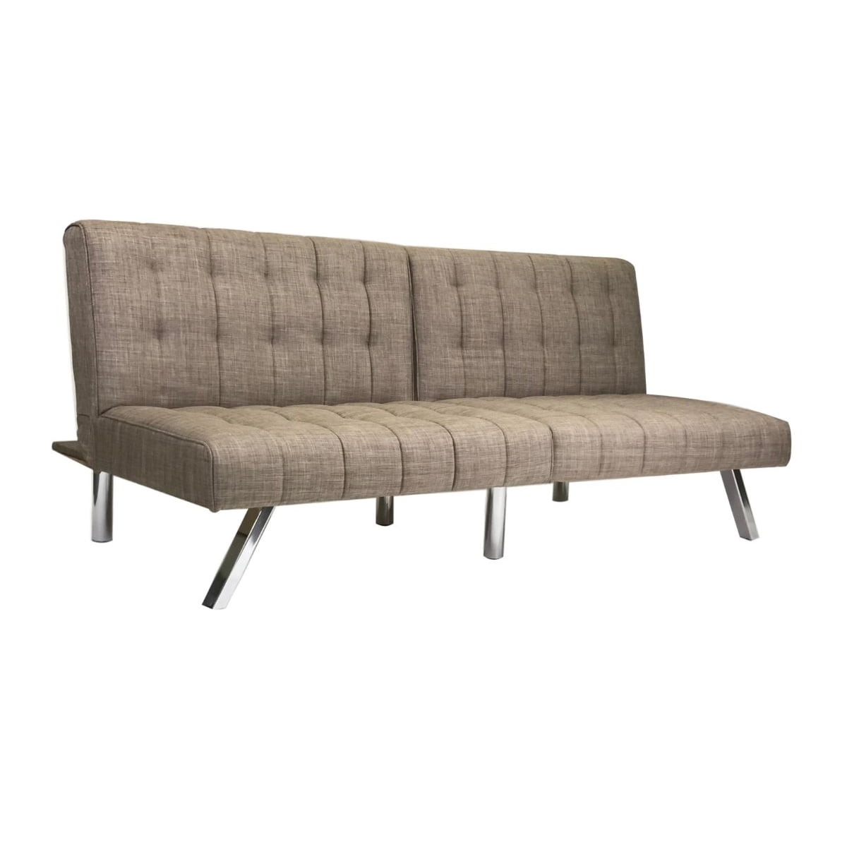 ViscoLogic RHYTHM Convertible 3-Seater Sofa Bed Fabric Futon Sofa For ...