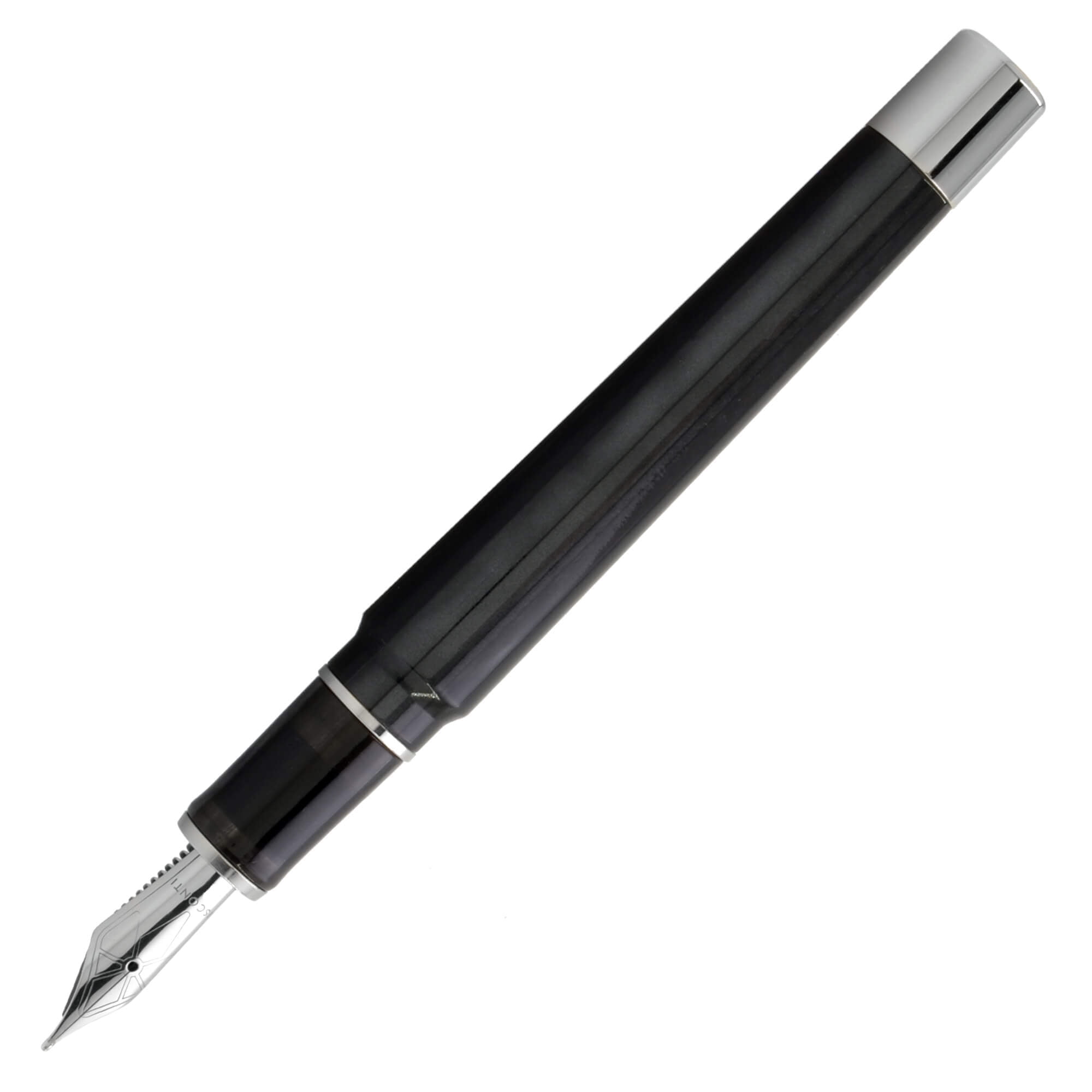 Visconti KP33-01-FPB Voyager 2020 Fountain Pen, Black Star, Broad ...