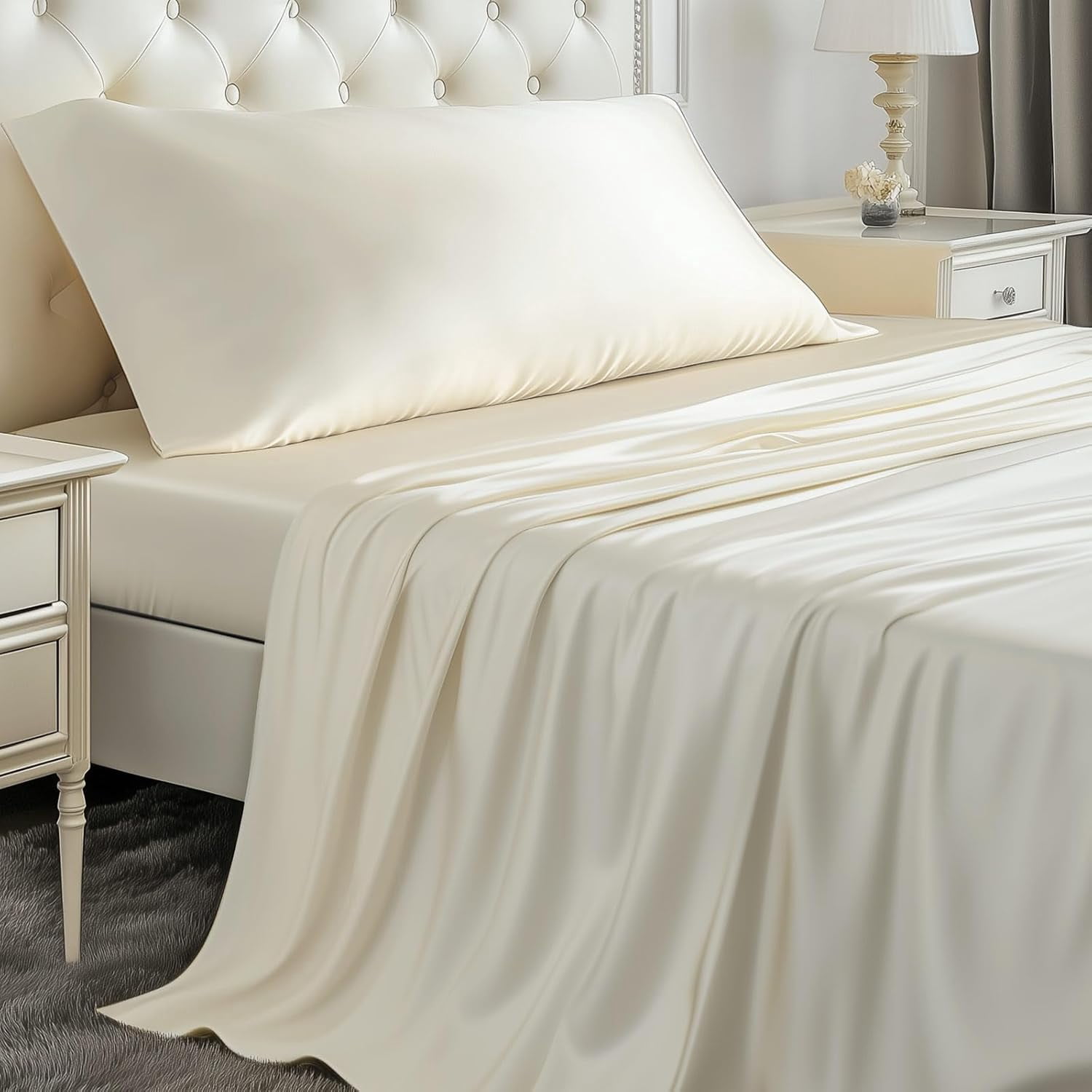 Viscose Derived from Bamboo, Soft Cooling Bedding with Silky Smooth ...