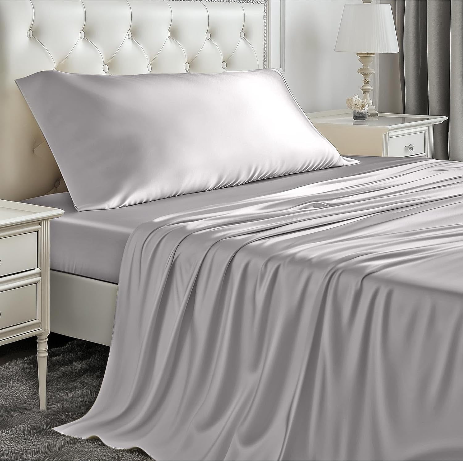 Viscose Derived from Bamboo, Soft Cooling Bedding with Silky Smooth ...