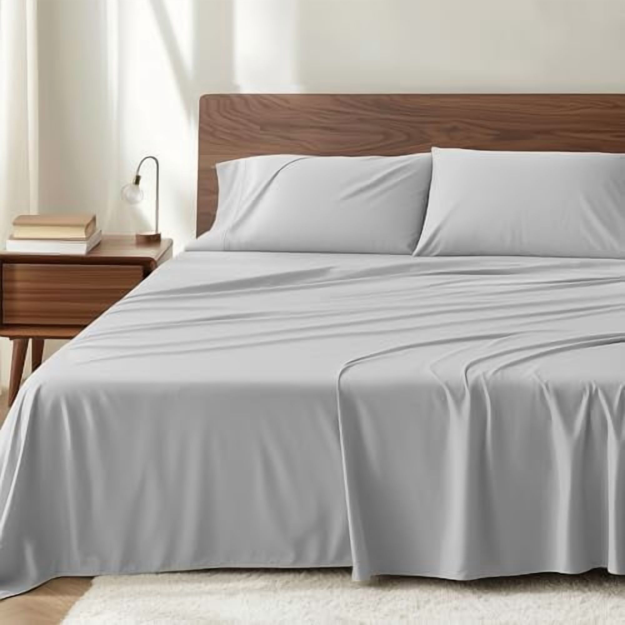 Viscose Derived from Bamboo, Soft Cooling Bedding with Silky Smooth ...