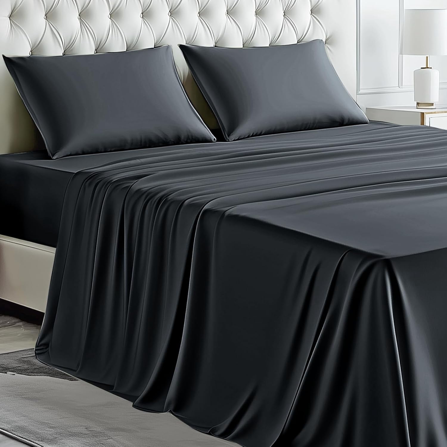 Viscose Derived from Bamboo, Soft Cooling Bedding with Silky Smooth ...