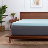 Allswell Washable Gel Memory Foam Mattress Pad, King - Walmart.com