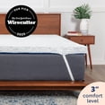 ViscoSoft Full 3 Inch High Density Memory Foam Mattress Topper ...