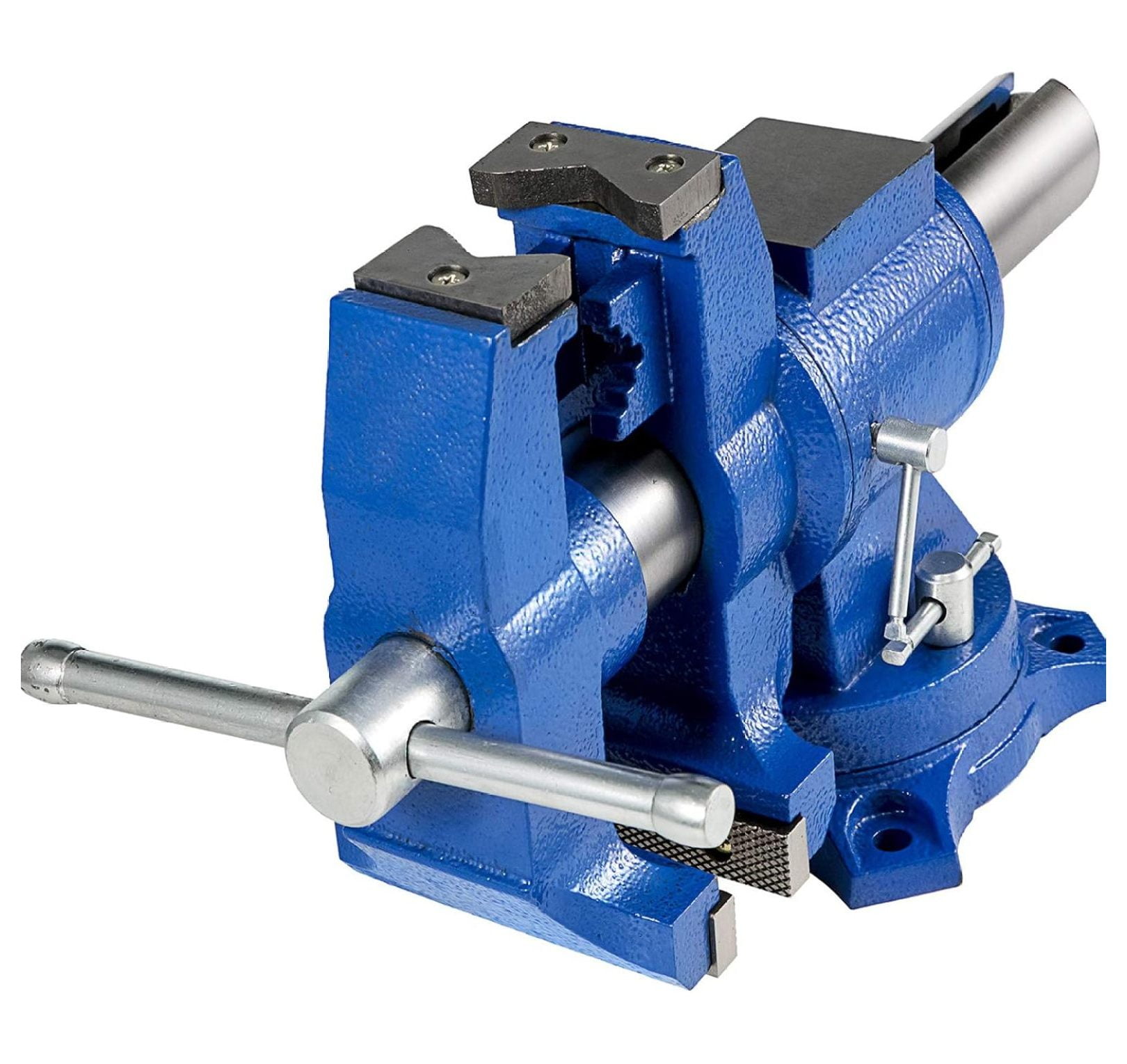 Vise 6 Inch, Double Swivel Rotating Heavy Duty Vise Head/Body Rotates ...