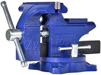 Vise Bench Vise 4-1/2 Inch With 240 Degree Swivel Base Clamp Tools Home ...