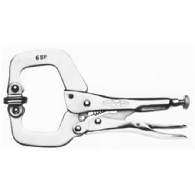 Vise Grip 6SP 6 Inch / 150 mm Locking Clamp With Swivel Pads - Walmart.com
