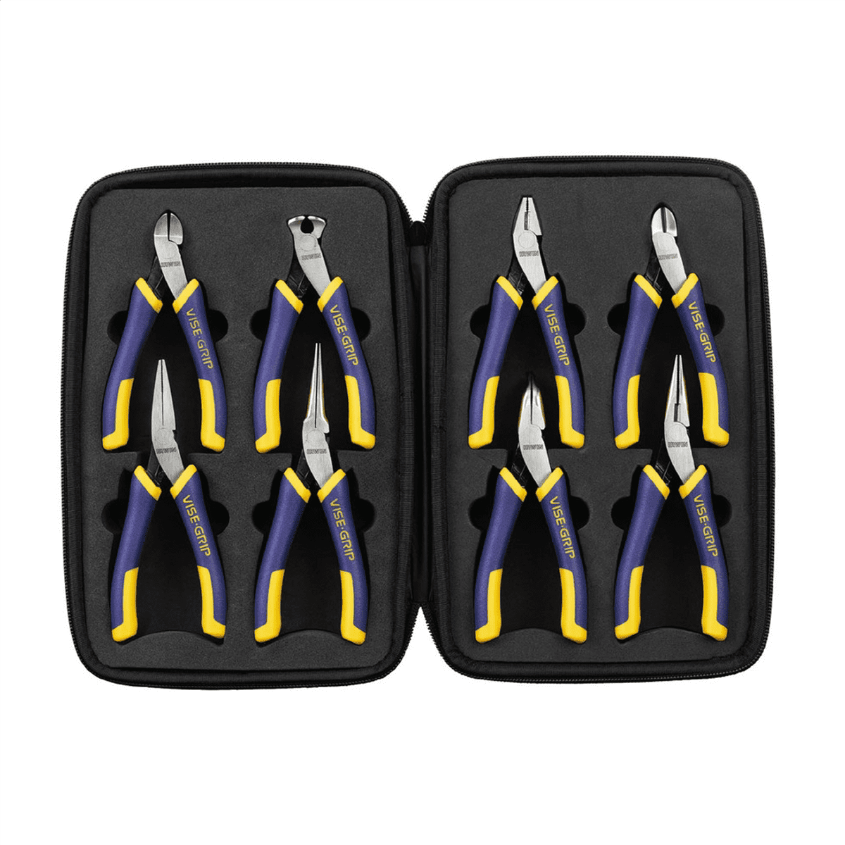 Vise Grip 8 Pc. Mini Traditional Pliers Set w/Case - Walmart.com