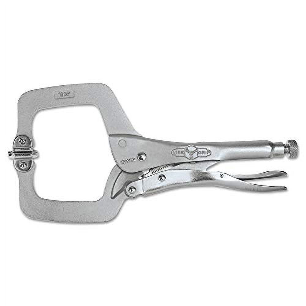 Vise-Grip Locking C-Clamp, Swivel Pads, 24 In, 28 - Walmart Business ...