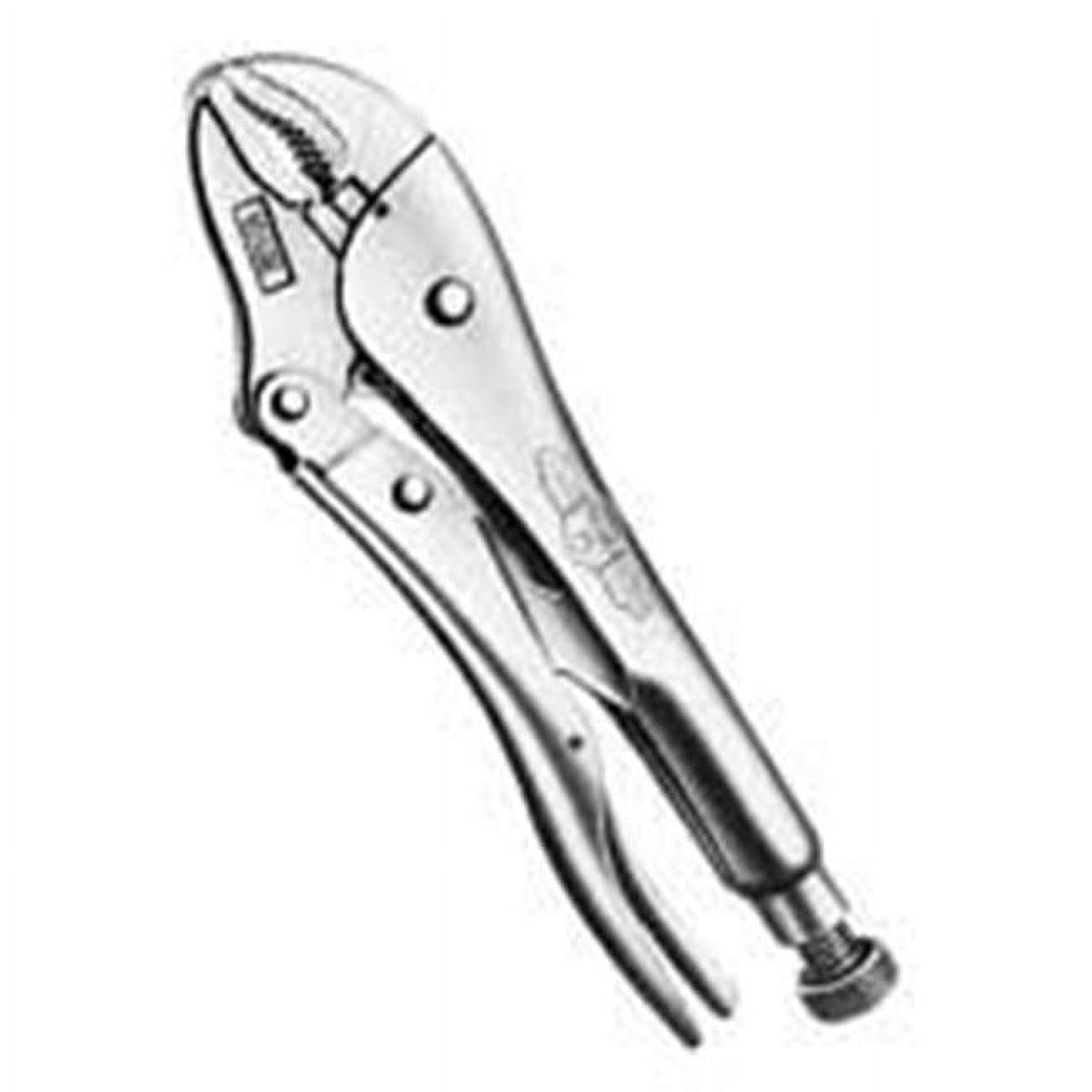 Vise Grip VGP10WR 10 Inch Curved Jaw Locking Pliers with Wire Cutter ...