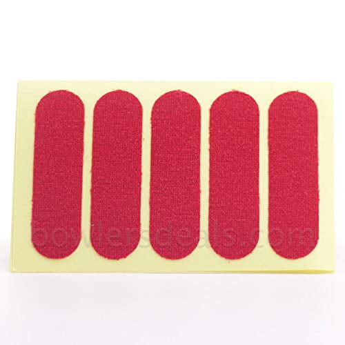 Vise Hada Patch Pre-Cut Tape 3/4" Width (50-Piece) Red - Walmart.com
