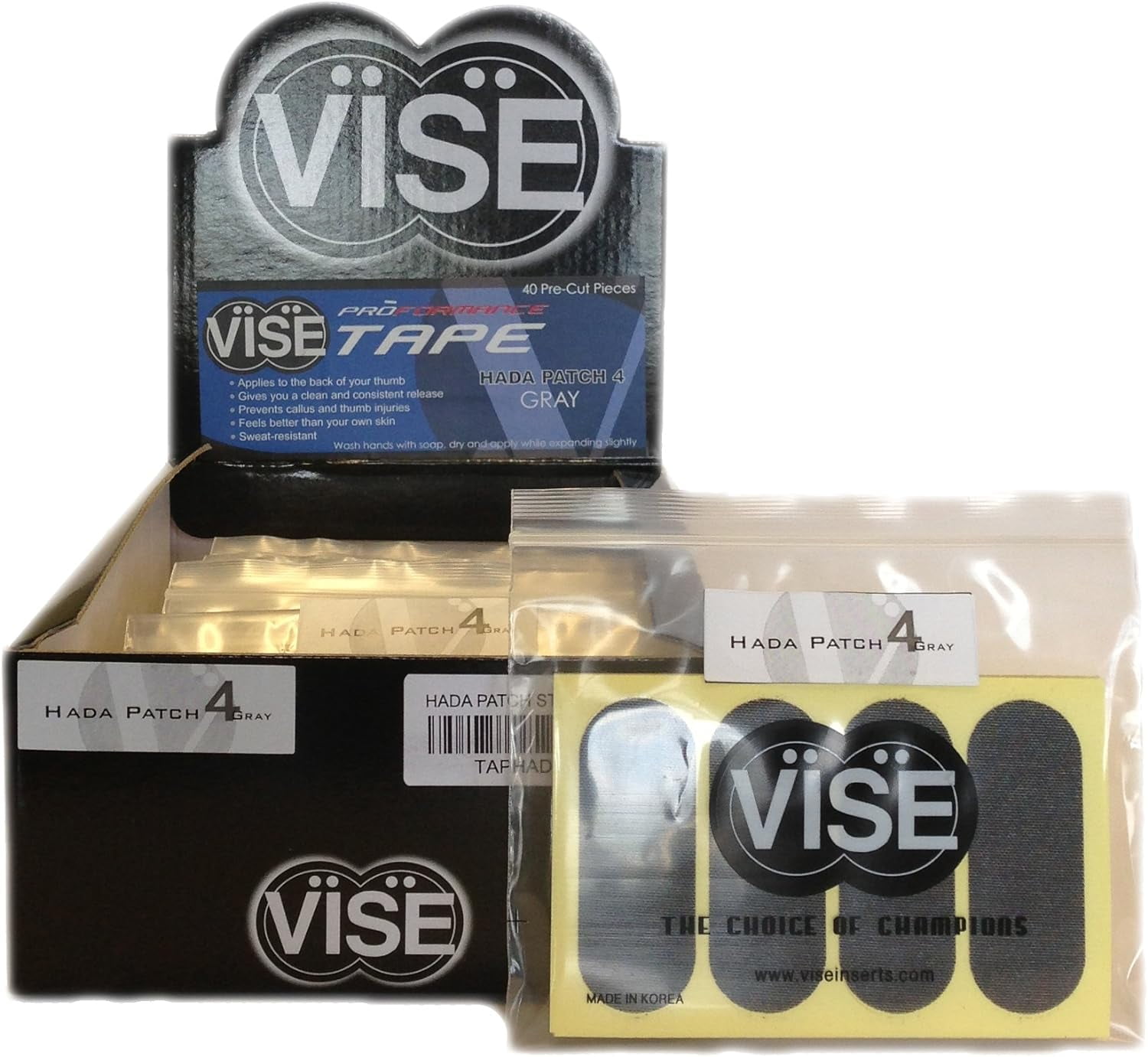 Vise Hada Patch Pre-Cut Tape (Pack of 12) - Walmart.com