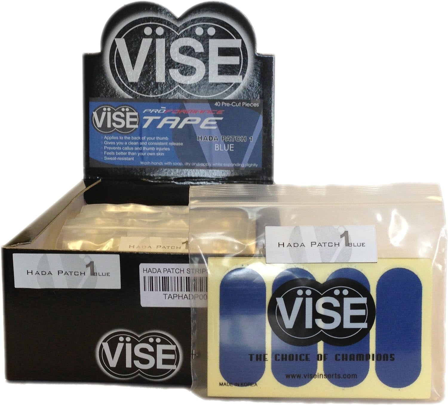 Vise Hada Patch Pre-Cut Tape (Pack of 12) - Walmart.com