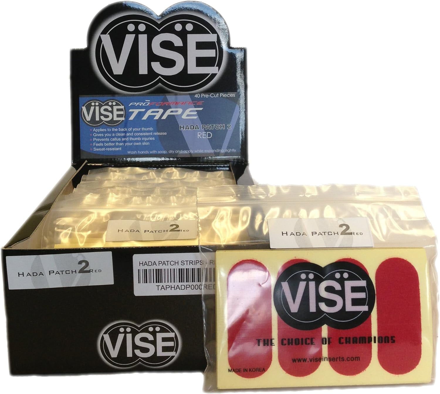 Vise Hada Patch Pre-Cut Tape (Pack of 12) - Walmart.com