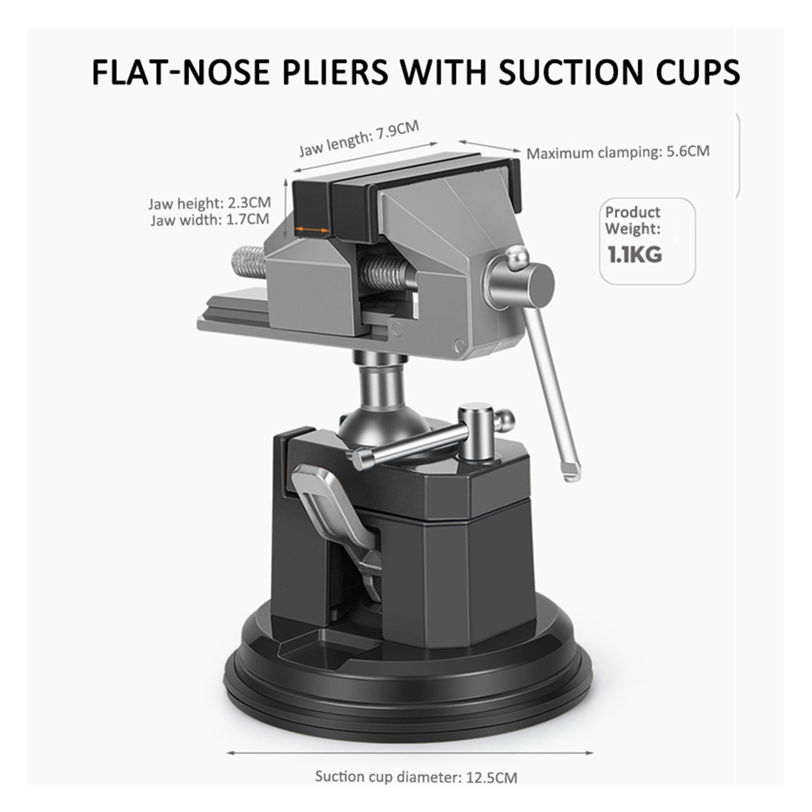 Vise Wrench With Double Fine-tuning Precision Universal Industrial ...