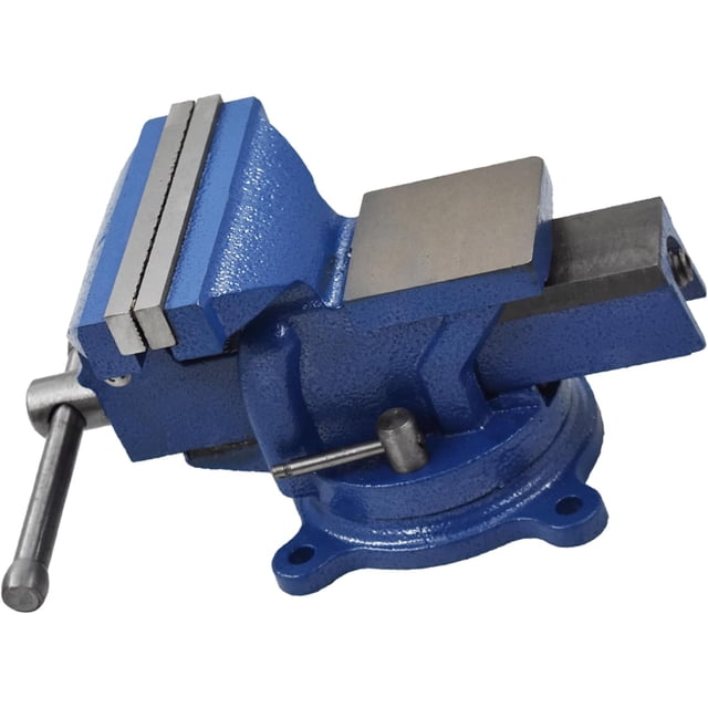 Vise with Anvil 4 Inch Workbench Vise Heavy Duty 360 Degree Swivel ...