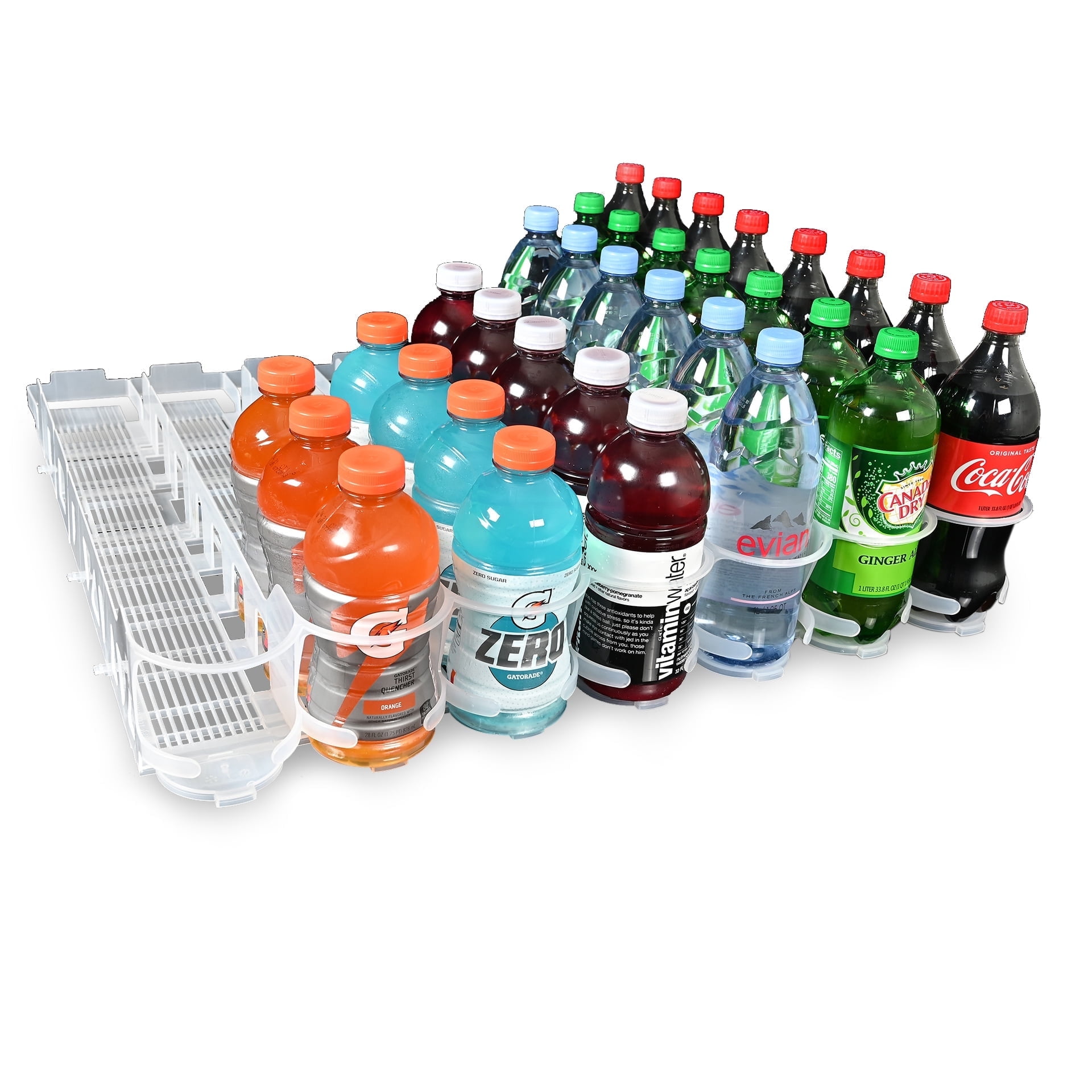 Display Technologies Visi-Slide Plastic 1 L Beverage Dispenser, 6 Pack ...