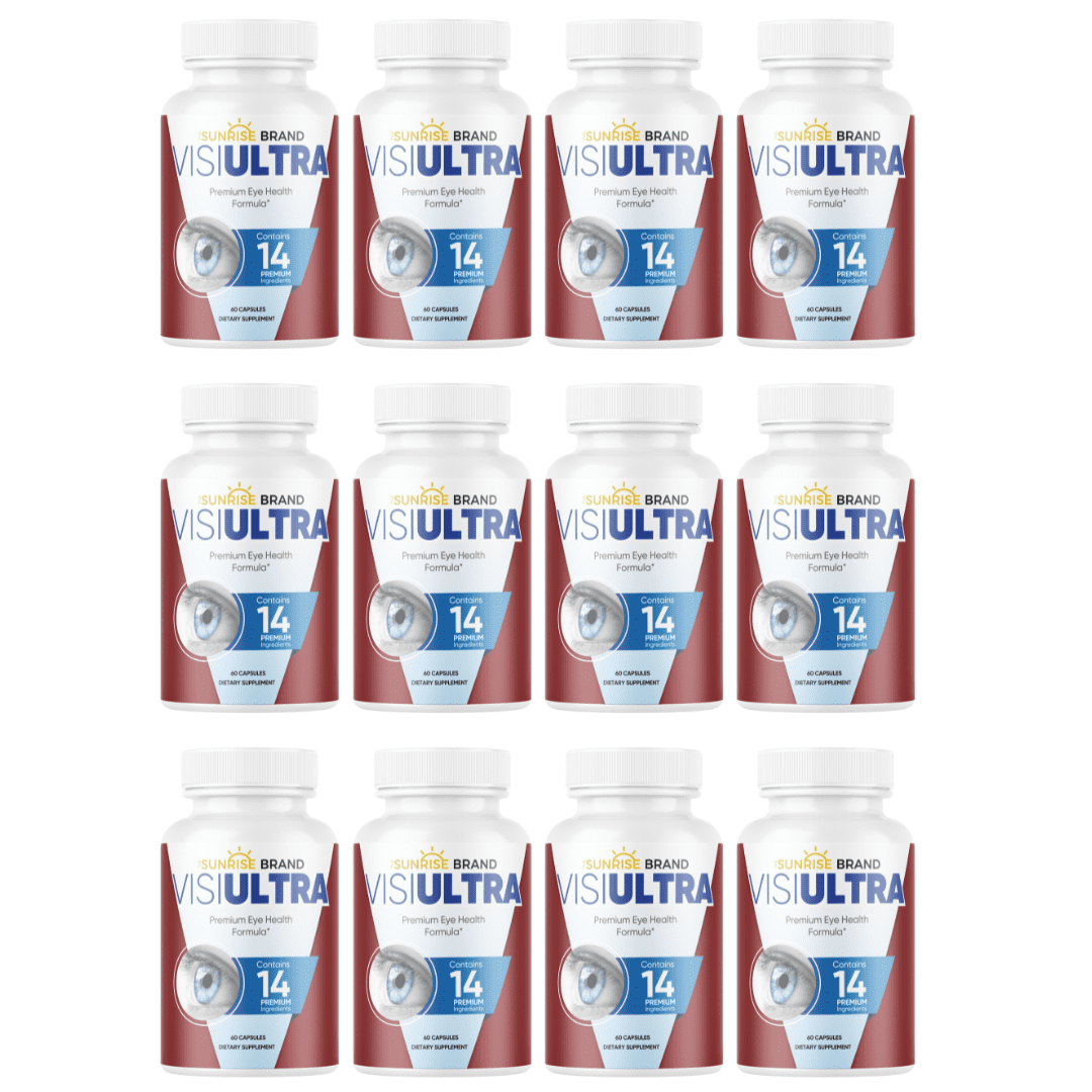 Visi Ultra Premium Eye Health Formula 12 Bottles 720 Capsules - Walmart.com