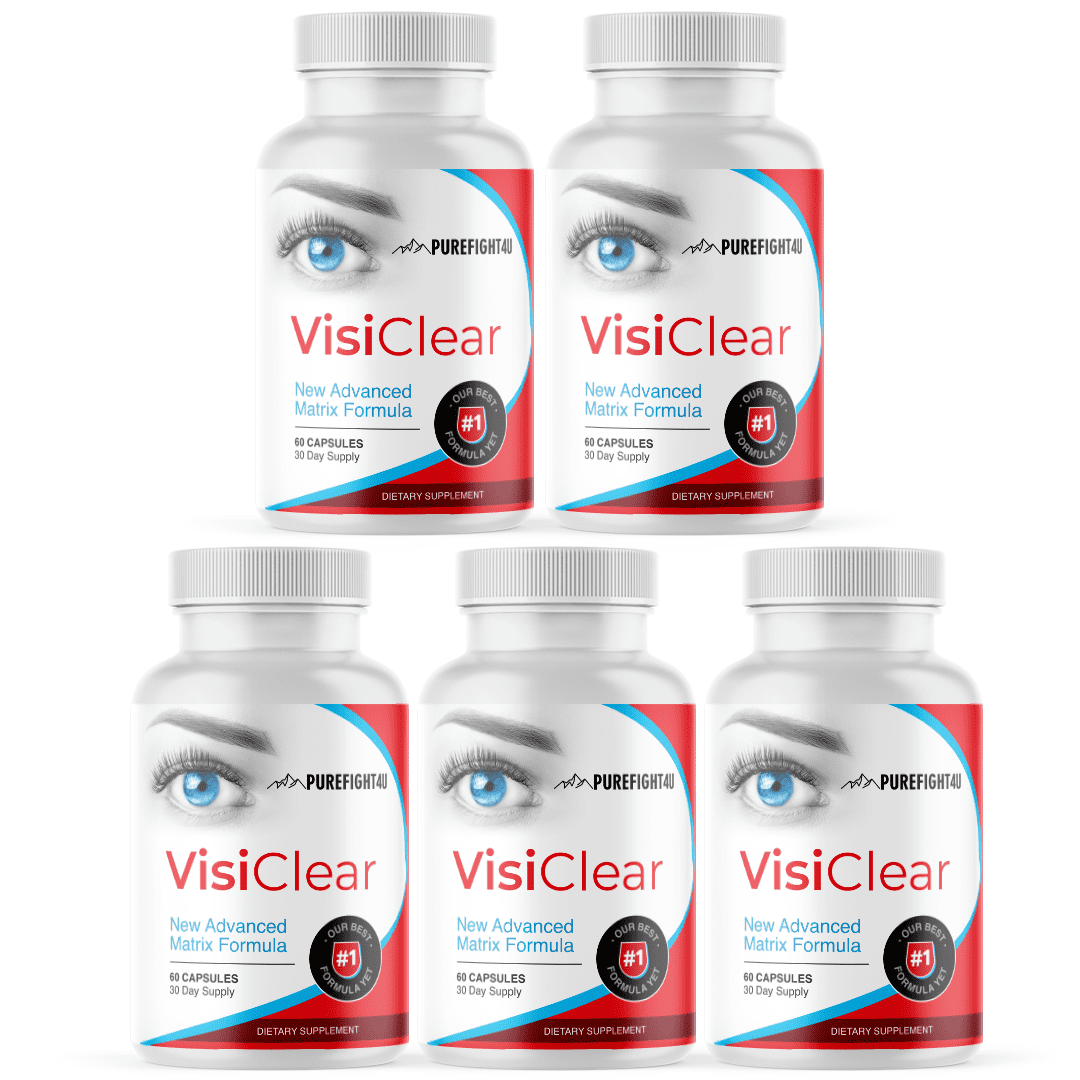 VisiClear Capsules, Advanced Eye Health Formula-5 Bottles - Walmart.com