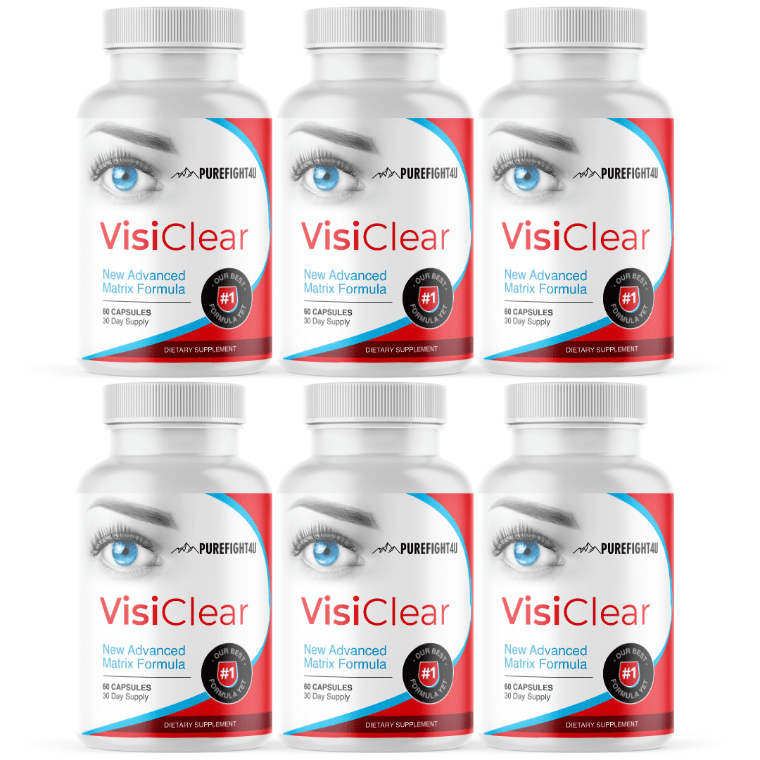 VisiClear Capsules, Advanced Eye Health Formula-6 Bottles - Walmart.com