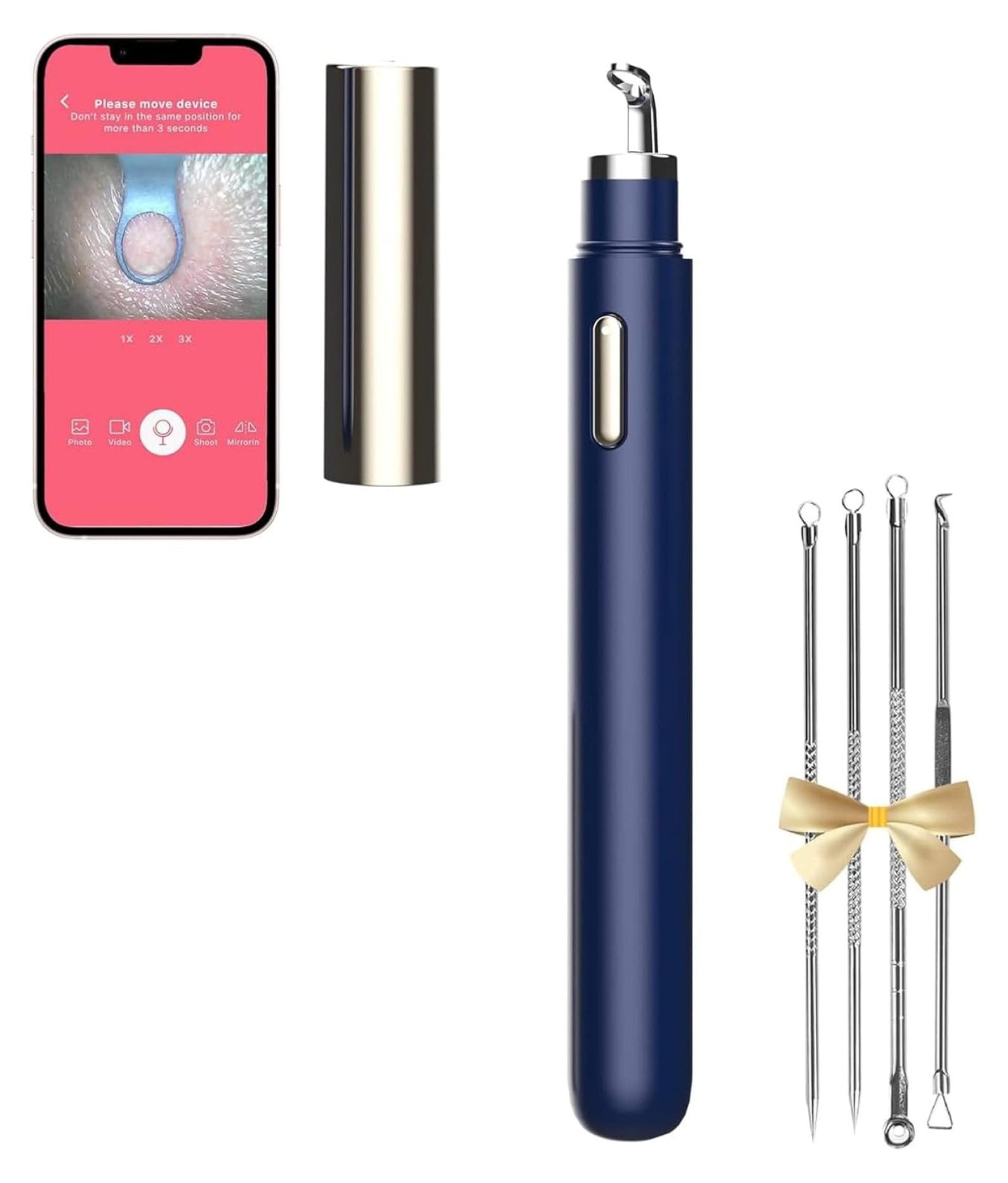 Visible Blackhead Remover with Camera, Advanced Pimple Popper with ...