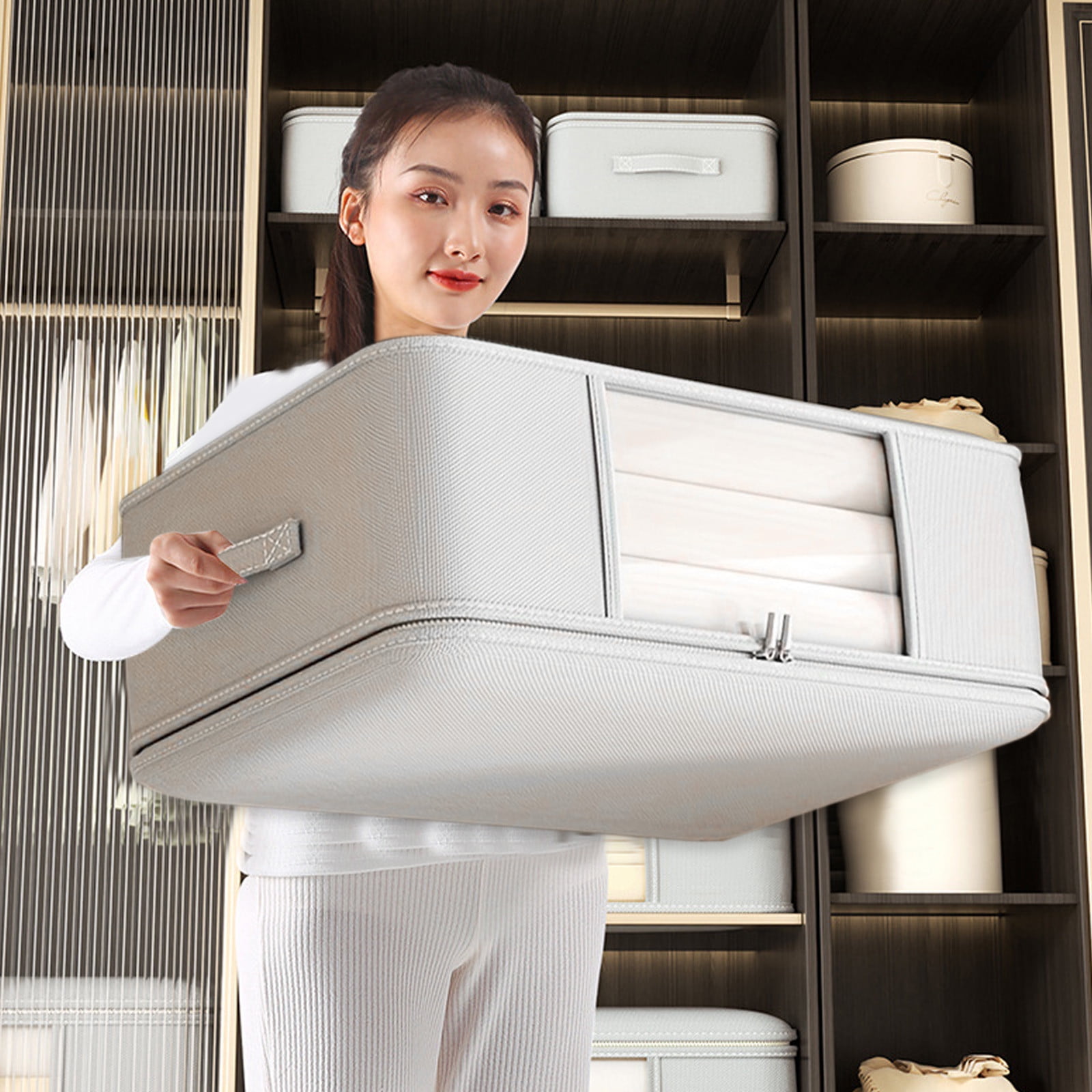 Visible Heavy Duty Storage With Reinforced Handles Extra Large Storage ...