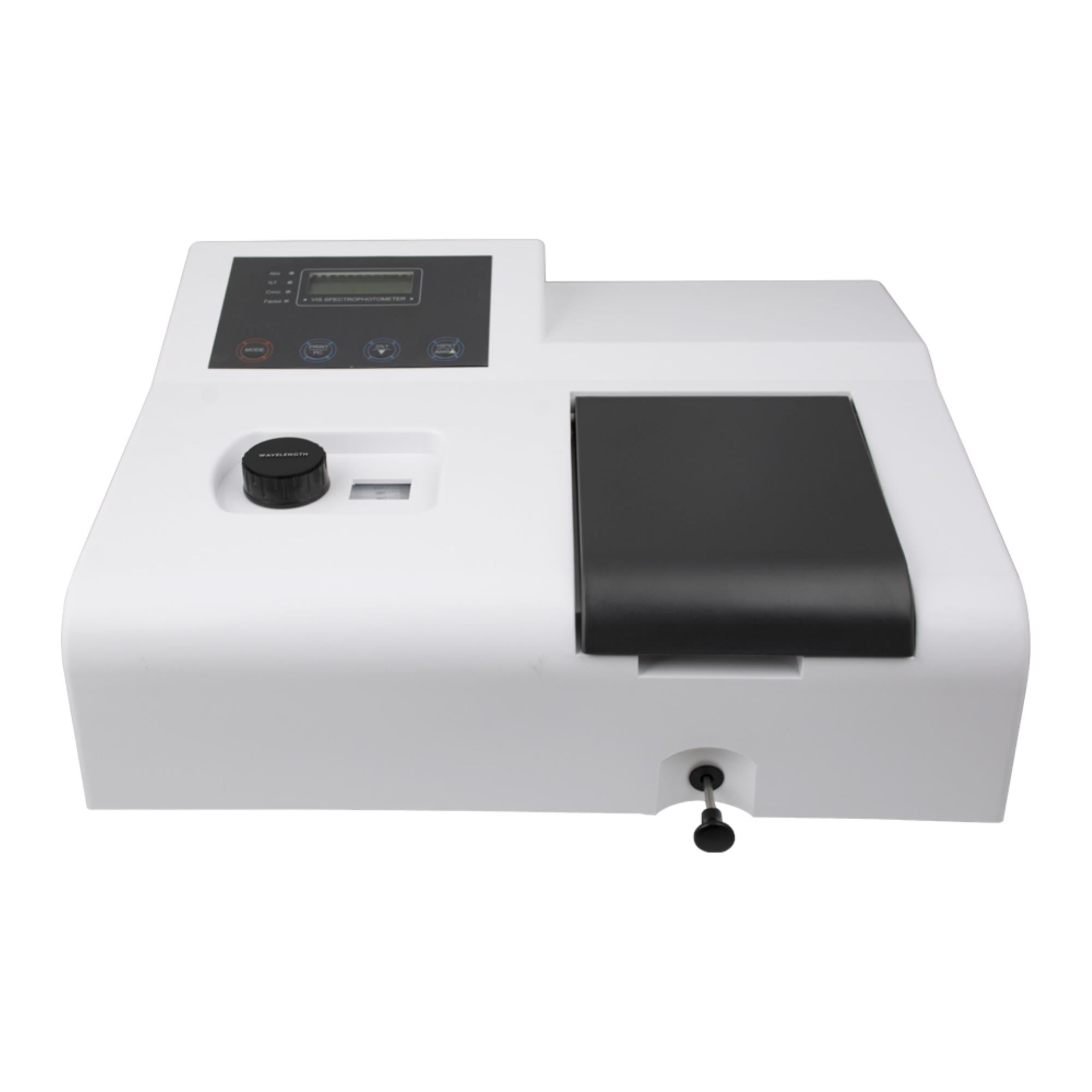 Visible Spectrophotometer 721 - LCD Digital Lab Equipment with Tungsten ...