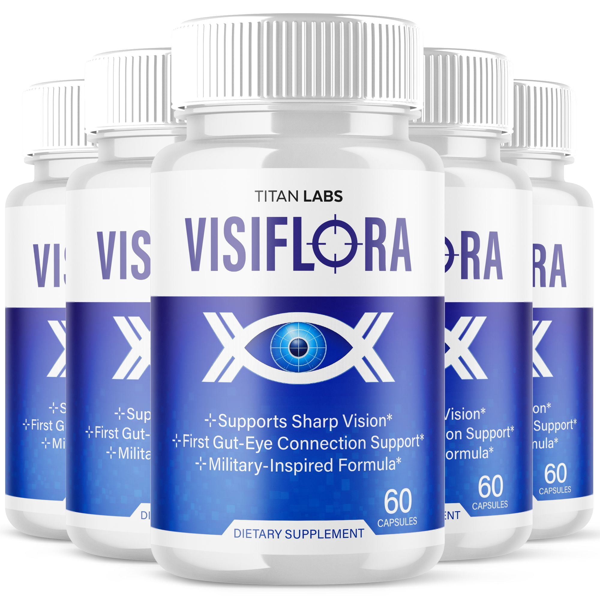 Visiflora Advanced Formula Eye Health Supplement Pills for Vision Care ...