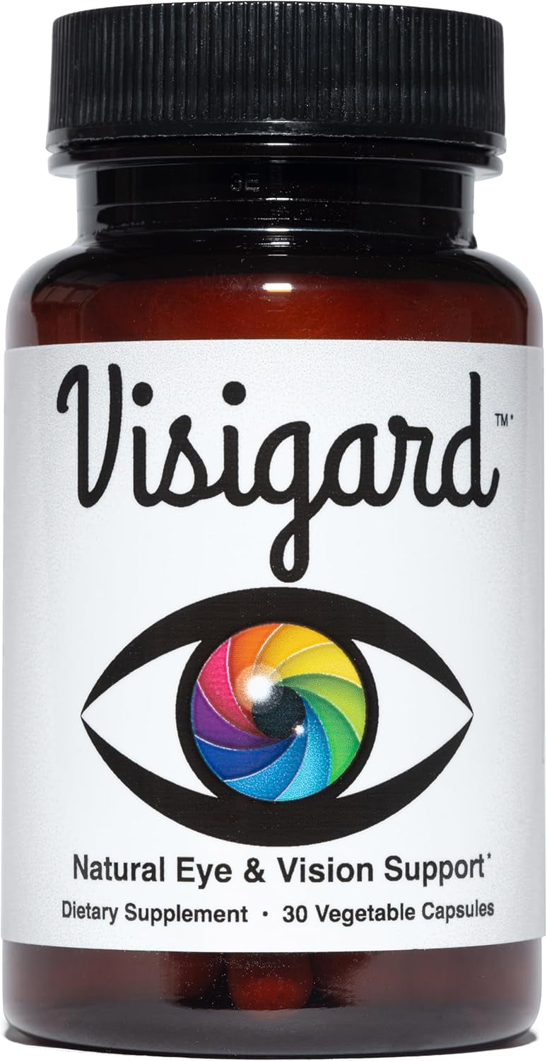 Free Shipping! Visigard Natural Eye and Vision Supplement, 30 Capsules ...