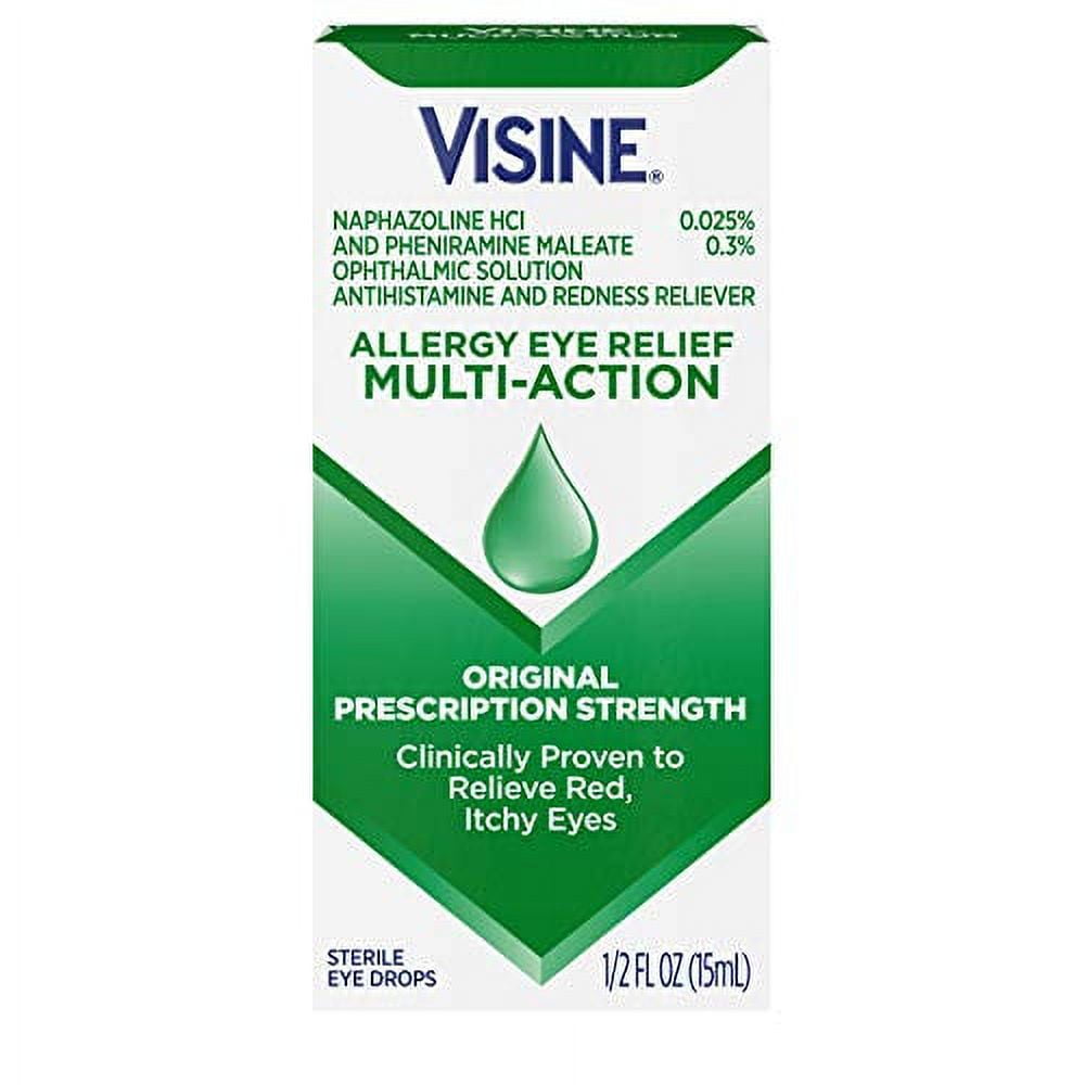 :Visine Allergy Eye Relief Multi-Action Antihistamine & Redness ...