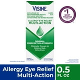 Visine Allergy Relief Multi-Action Antihistamine Eye Drops, 0.5 fl. oz ...