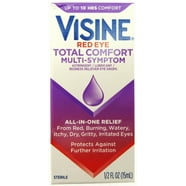 Visine Allergy Relief Multi-Action Antihistamine Eye Drops, 0.5 fl. oz ...