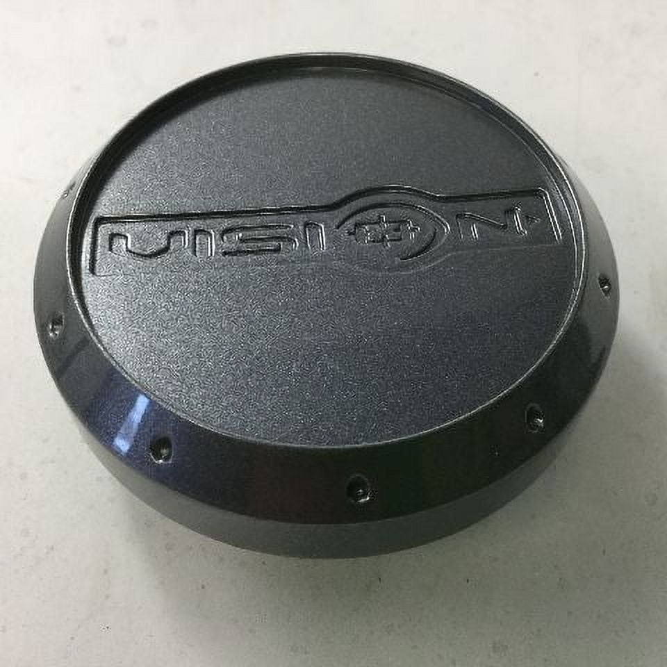 Vision 426 Cross C426GM-V C489-4 Gunmetal Custom Wheel Center Cap Snap ...