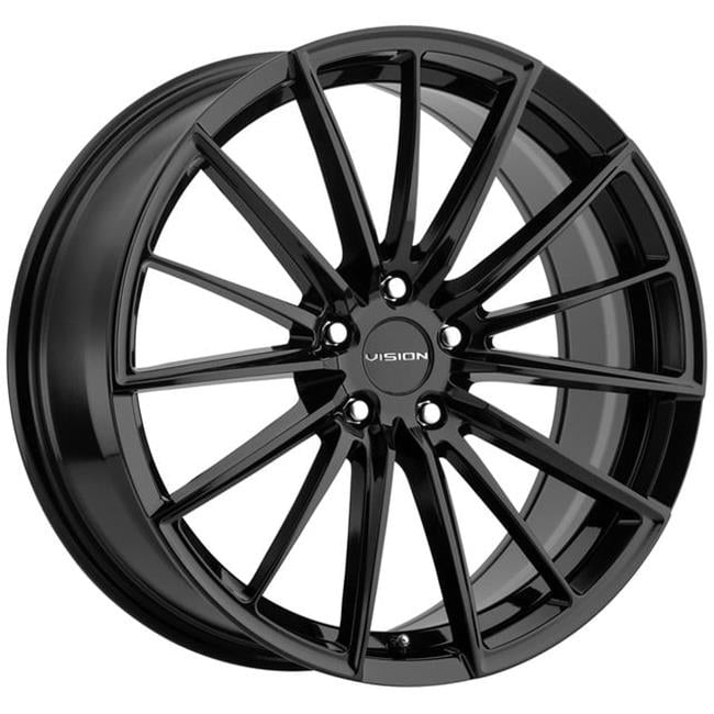 Vision 5 x 114.3 mm 473 Axis Wheel Rim - Gloss Black - Walmart.com