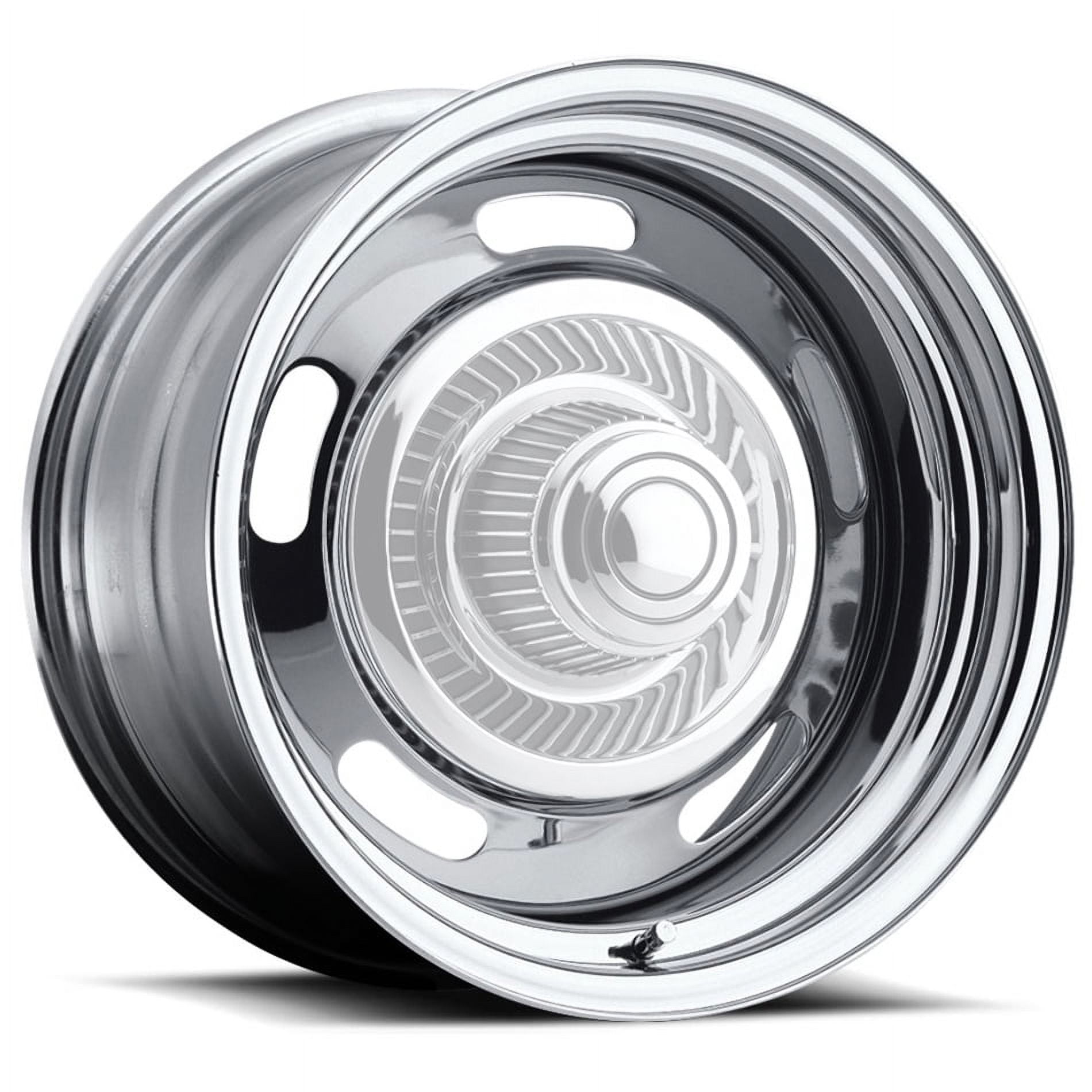 Vision 57 Rally Chrome 15X7 5x114.3/5x120.65 P/N 57-5704 - Walmart.com
