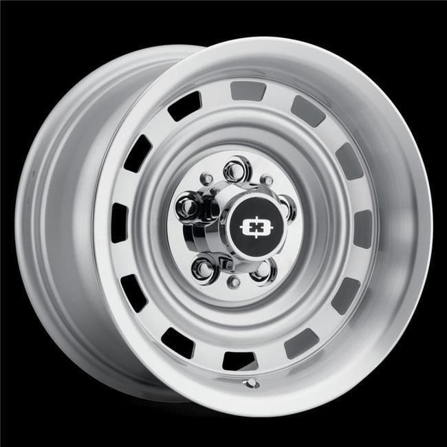 Vision 6 x 5.5 mm 54 Cheyenne Wheel Rim - Cheyenne Silver Machined ...
