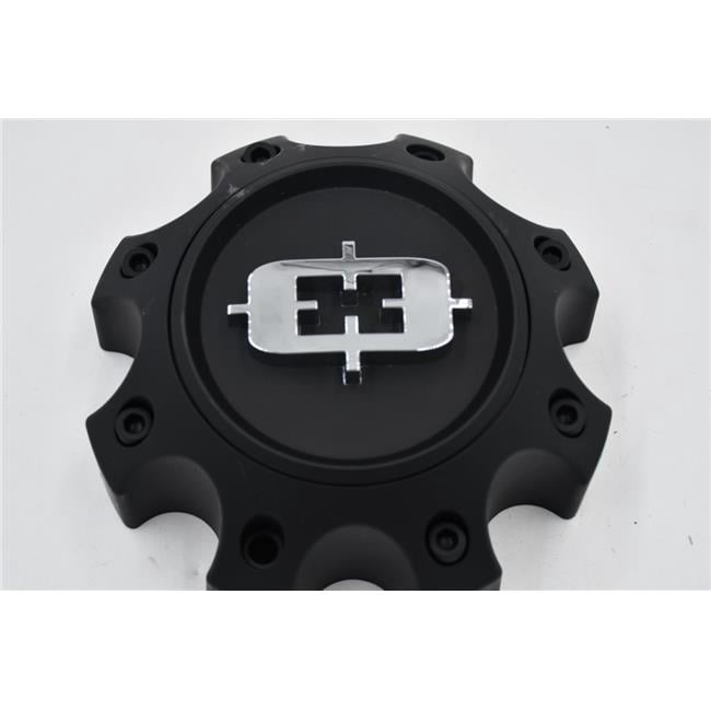 Vision C360SB-8V 8 Lug Bolt-On Wheel Center Cap - Satin Black - Walmart.com
