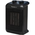 Visionair 9 In. 750/1500W 5120 Btu 160 Sq-Ft. Ceramic Heater - Walmart.com
