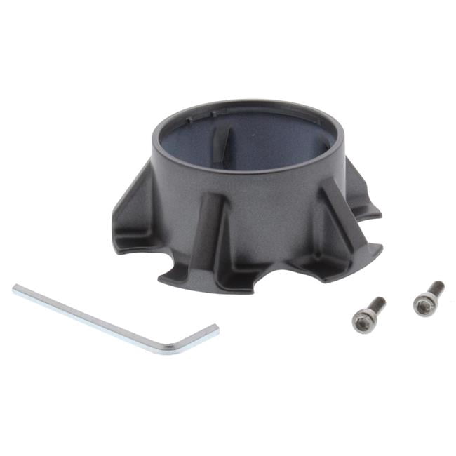 Vision Base Long Spindle Wheel Center Cap - Gunmetal Gray - Walmart.com