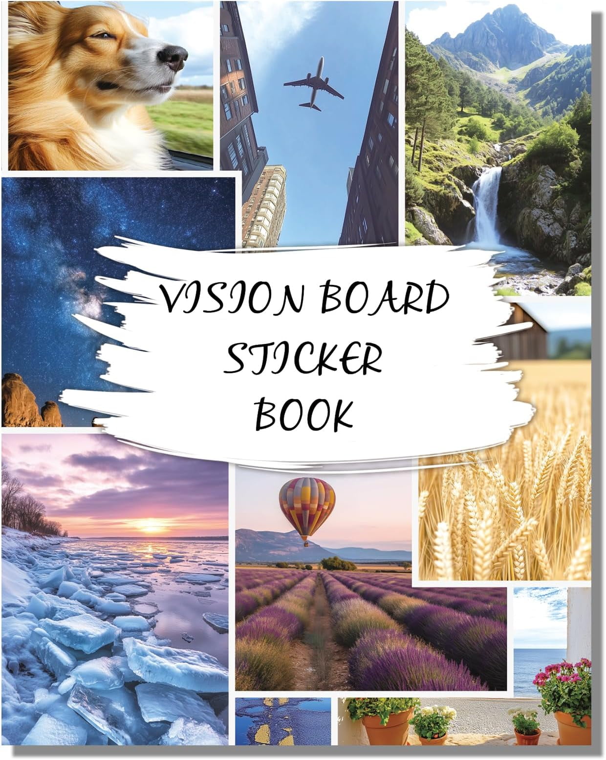 Vision Board Book - 2026 Vision Board Sticker Book, with Motivational ...