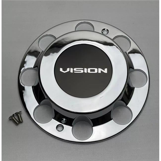 Vision C181Z-210F Bolt On Front Wheel Center Cap - Chrome - Walmart.com